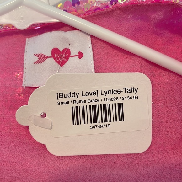 Buddy Love | Dresses | Pink Buddy Love Wrap Small Bought For Eras Tour ...